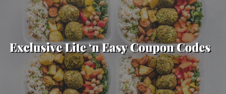 Lite 'n Easy Vouchers and Coupons - Extras